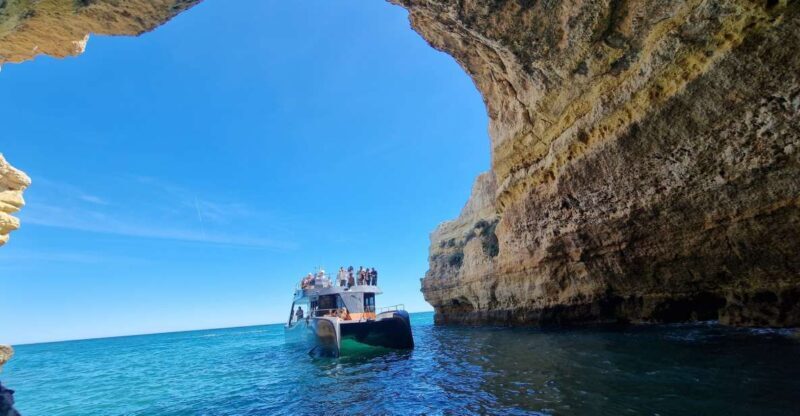 Albufeira: Coastline and Benagil Caves Tour by Catamaran - The Itinerary Breakdown