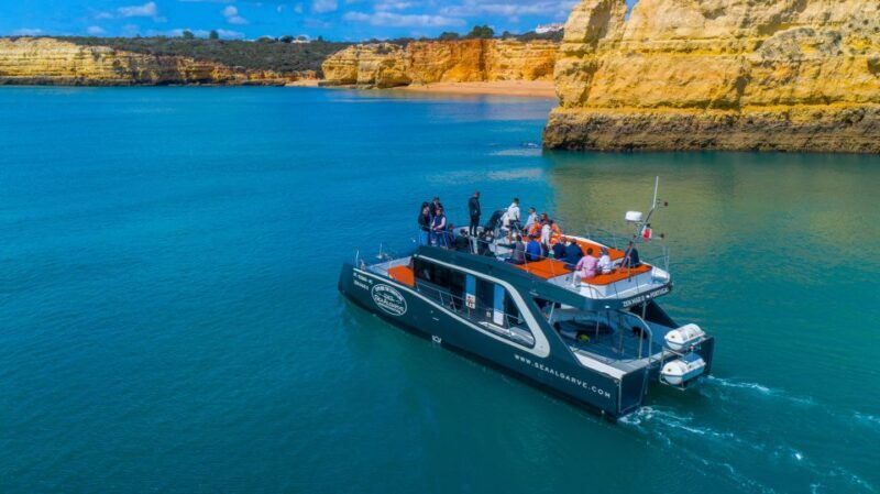 Albufeira: Coastline and Benagil Caves Tour by Catamaran - The Sum Up
