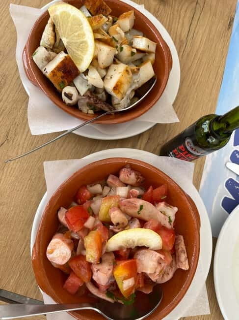 Albufeira Food Experience: Land & Sea Tapas w/ Wines - Key Points