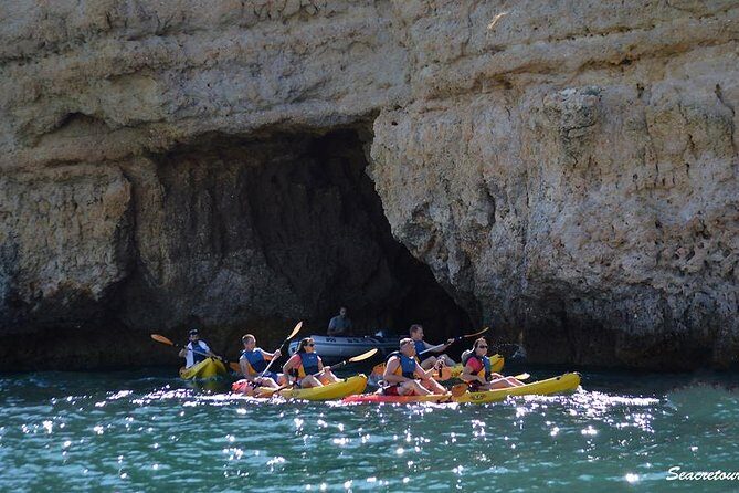 Albufeira Kayak Tour  Relaxing Trip with 2 Guides - FAQs