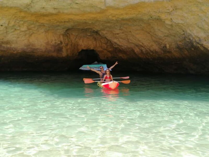 Albufeira: Secret Caves & Beaches Kayak Tour with Swim Stop - Key Points
