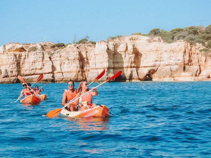Albufeira: Secret Caves & Beaches Kayak Tour with Swim Stop - The Itinerary: What You’ll Experience