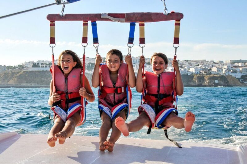 Albufeira: Single, Double or Triple Parasailing Tour - Key Points