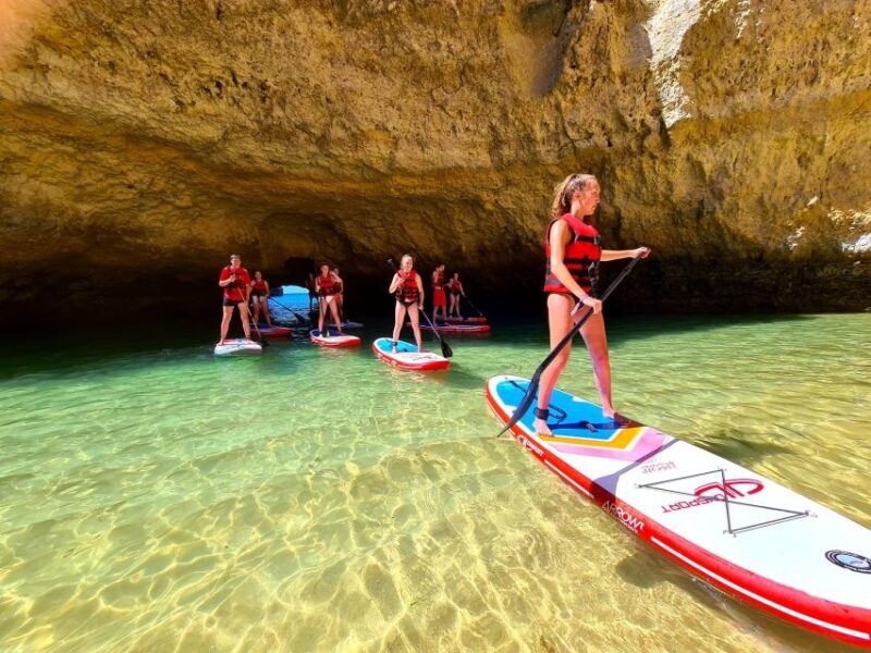 Albufeira: Stand Up Paddle Lesson and Coastal Tour - Key Points