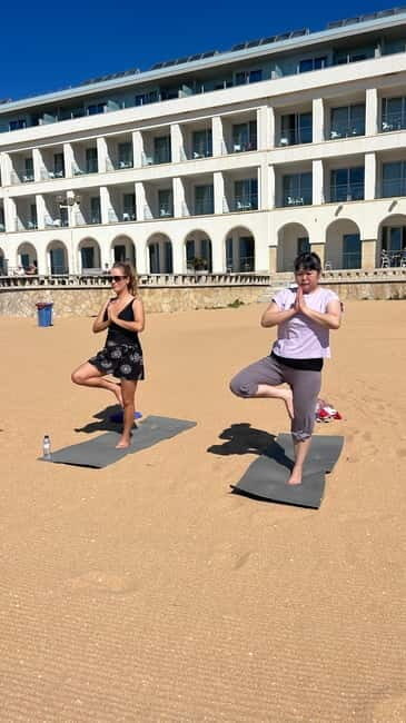 Albufeira: Sunset Yoga on the beach - What to Expect During the Yoga Session