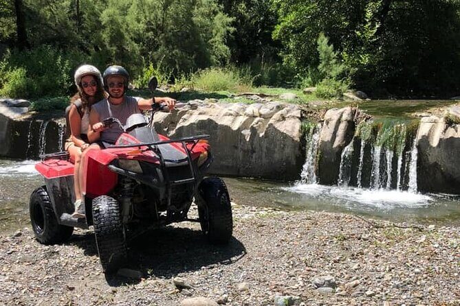 Alcantara Gorges Quad Tour 70% off road - 1 HOUR - Key Points