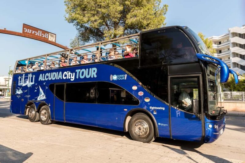 Alcudia: ALCUDIA City TOUR Open Top Bus, open-top bus tour - Key Points