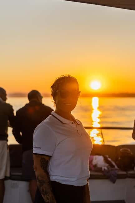 Algarve: Catamaran Sunset Tour with DJ or Live Guitarist - Key Points