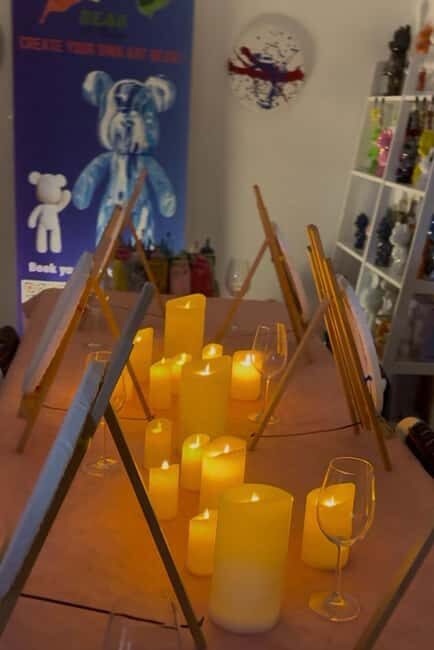 Alicante: Art Painting Workshop with Candlelight Option - Key Points: