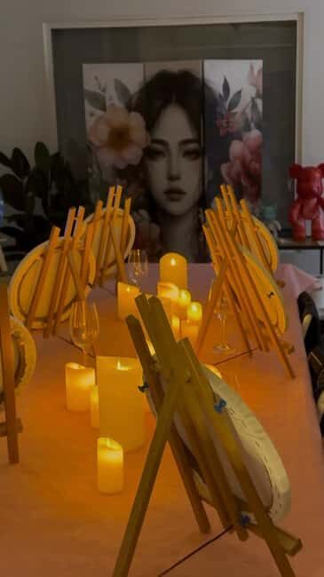 Alicante: Art Painting Workshop with Candlelight Option - The Experience: What You Can Expect