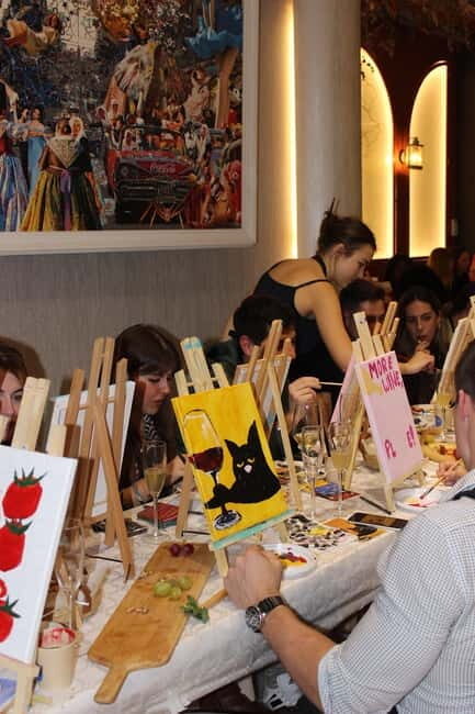 Alicante: Art Party - Paint, Sip & Fun - Key Points