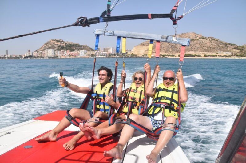 Alicante: Boat Trip and Parasailing Experience with Drink - FAQ