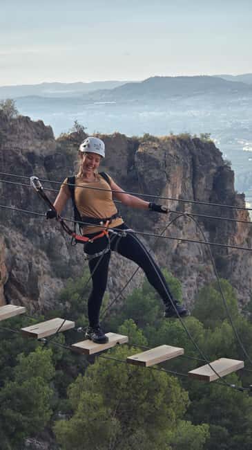 Alicante: Redovan Via Ferrata, family Climb - Key Points