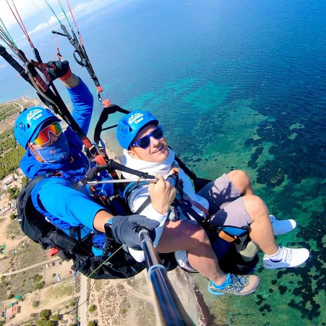 Alicante: Santa Pola, Benidorm Tandem Paragliding Experience - Key Points
