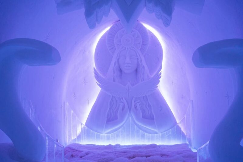 Alta: Igloo Ice Hotel and Hiking to the Frozen Waterfall. - Exploring the Igloo Ice Hotel