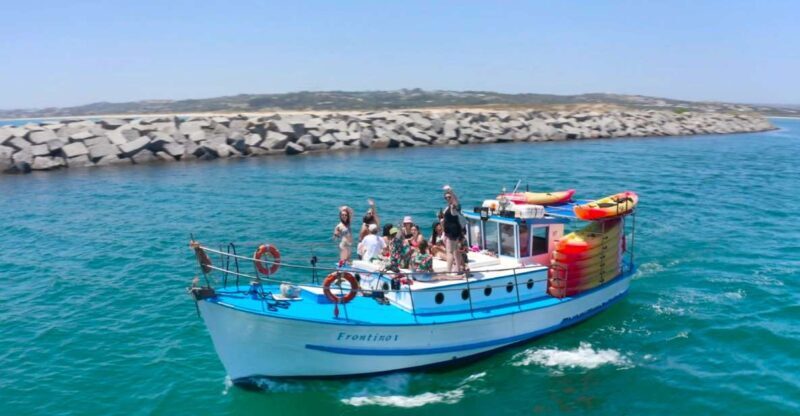 Alvor: Explore Caves Boat and Kayak Tour - The Itinerary in Detail