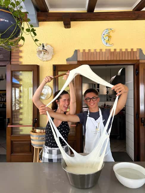Amalfi: Make Fresh Pasta, Mozzarella & Tiramisù with wine - A Gentle Introduction to Amalfi’s Culinary Treasures