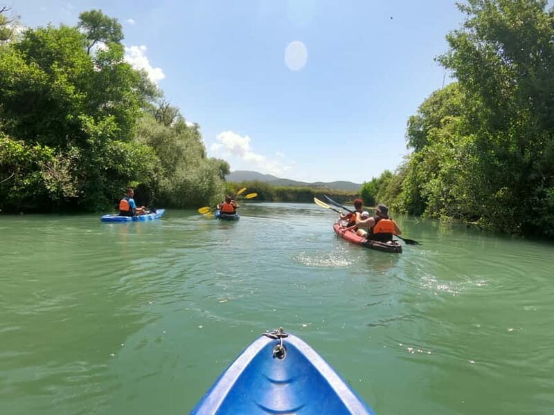 Ammoudia: Kayak down the Acheron 5.5 km - Key Points