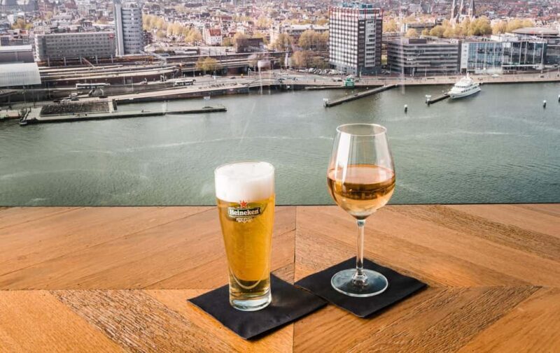 Amsterdam: A'DAM Lookout Entry Ticket with 1 drink - Introducing the ADAM Lookout Experience — What Travelers Can Expect  