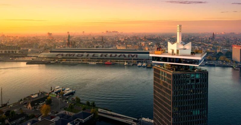Amsterdam: A'DAM Lookout Entry Ticket with Burger - Additional Attractions and Tips