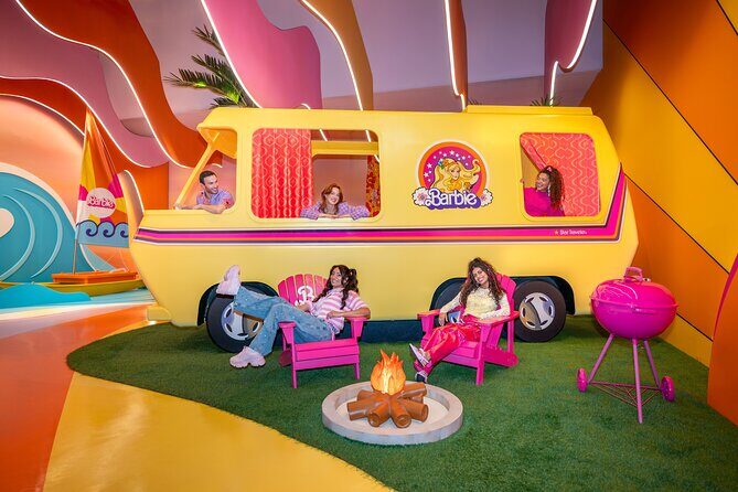 Amsterdam: Barbie The Dream Experience Ticket - What do the zones look like?