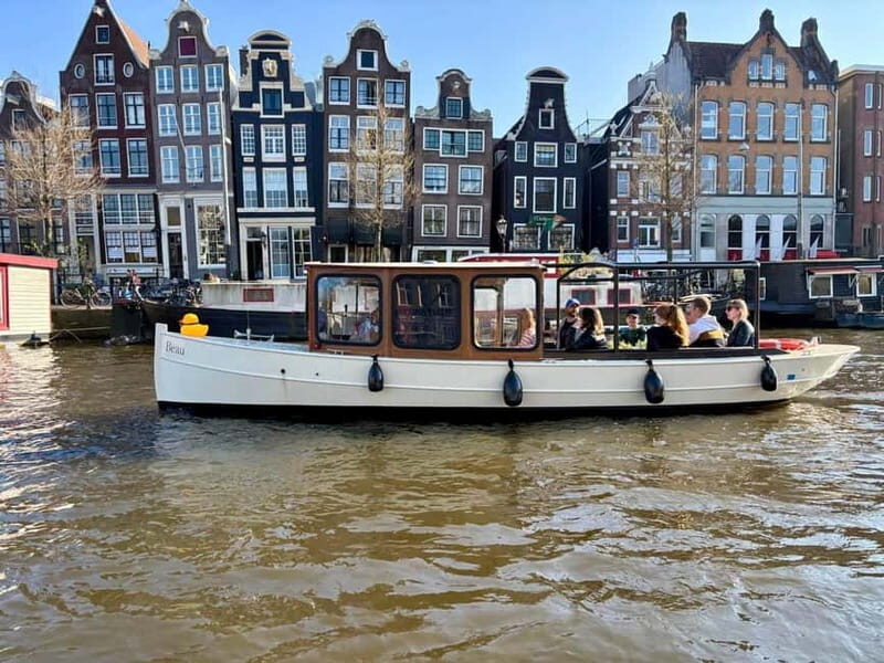 Amsterdam Canal Boat Tour with Live Guide - FAQs