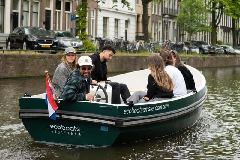 Amsterdam: Captain For a Day 2-Hour Boat Rental - The Boats and Capacity Options