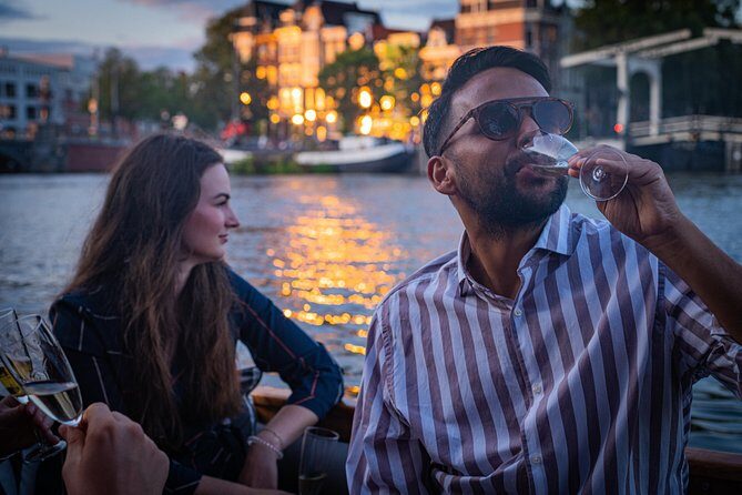 Amsterdam Champagne Private Canal Cruise - The Sum Up