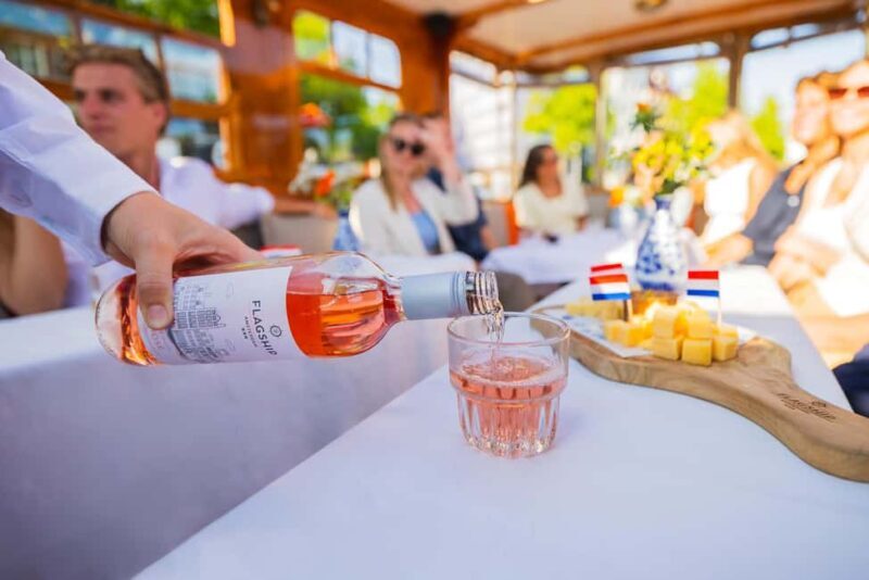 Amsterdam: Classic Saloon Boat Cruise with Cheese & Wine - A Practical Introduction to the Classic Saloon Boat Cruise