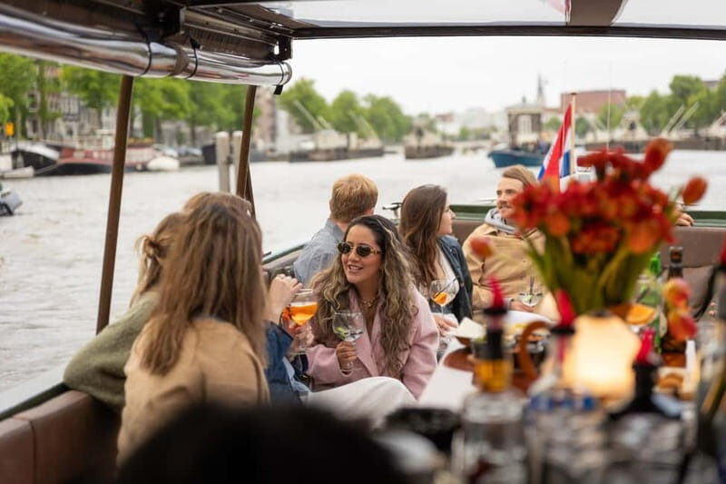 Amsterdam: Covered Heated Canal Cruise with Bitterballen - Key Points
