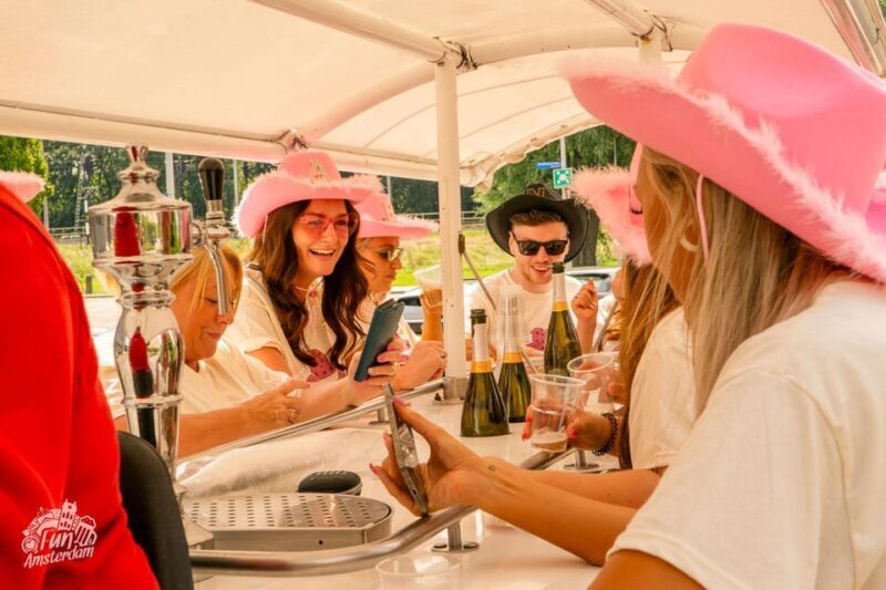 Amsterdam: Dutch Prosecco Party Bike - The Sum Up