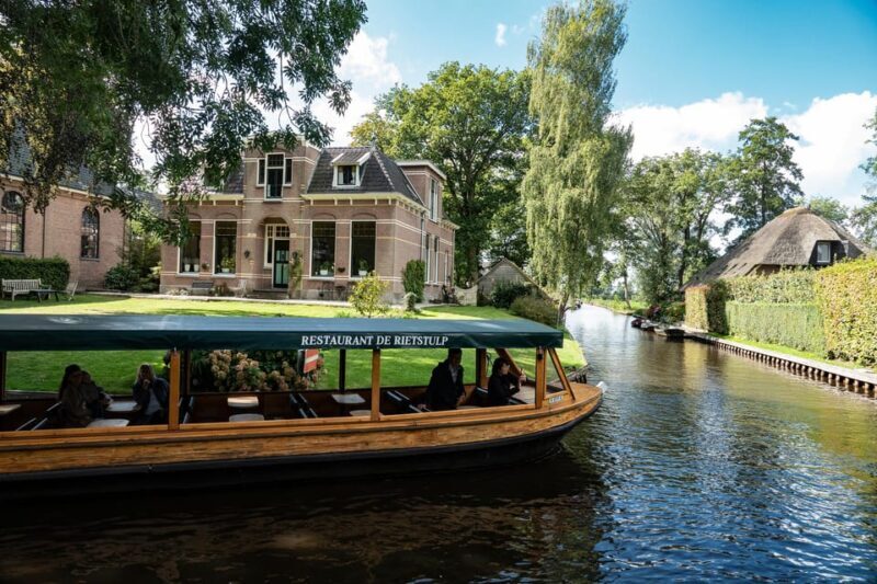 Amsterdam: Giethoorn Tour Scenic Cruise, Cheese & Free Time - Key Points