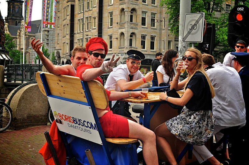 Amsterdam: Guided Beer Bike or Prosecco Bike Tour - The Sum Up