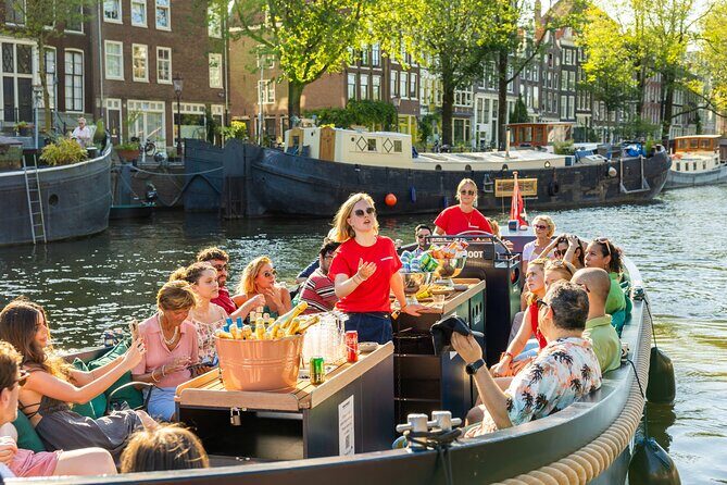 Amsterdam: Guided Open Boat Canal Cruise Unlimited Drinks Option - A Deep Dive into the Itinerary and Highlights