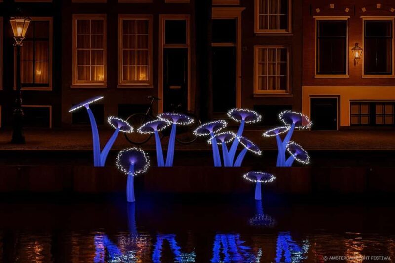 Amsterdam: Light Festival Boat+Unlimit.Drinks & Snack Option - FAQs