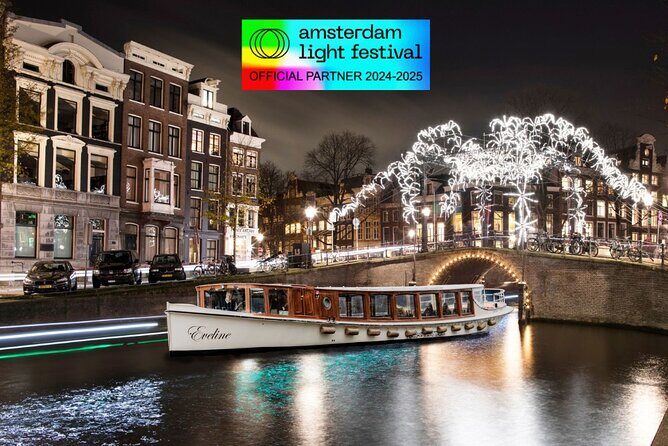 Amsterdam Light Festival: Heated Boat Cruise + Hot Drinks & Bite - The Itinerary & What You Can Expect