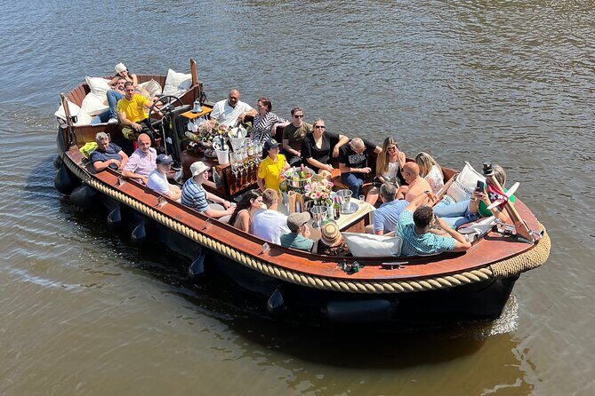 Amsterdam Luxury Boutique Boat tour with Unlimited Beer and Wine - The Sum Up