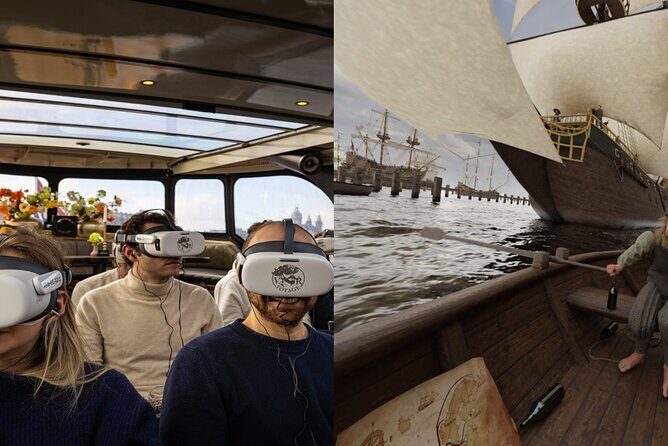 Amsterdam: Luxury Canal Cruise with Historic VR Experience - Key Points