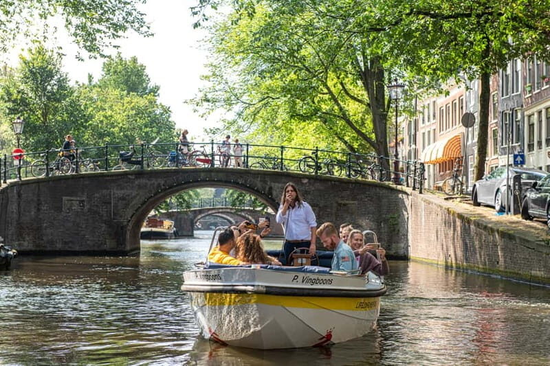 Amsterdam: Open Boat Canal Cruise (with Free Spritz Option) - Key Points