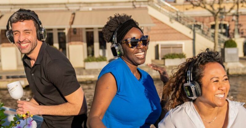 Amsterdam: Private Luxury Cruise with Drinks & Silent Disco - Key Points