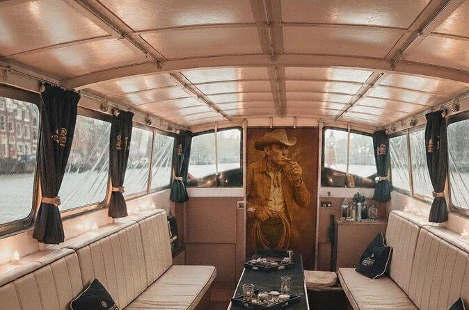 Amsterdam Smoke Friendly Cruise with drinks option & local guide - The Sum Up