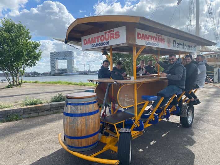 Amsterdam: The Original BUBBLES & BIKE Private Prosecco Tour - Key Points