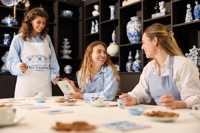 Amsterdam Traditional Dutch Blue Tile Painting Workshop - Key Points