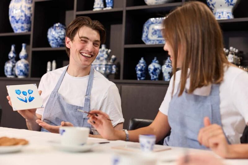 Amsterdam: Traditional Dutch Blue Tile Painting Workshop - Key Points