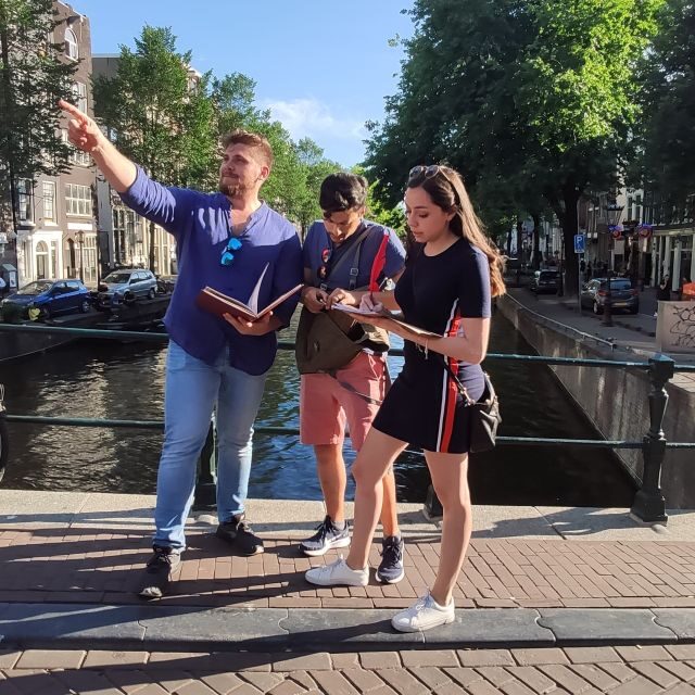 Amsterdam: Treasure Hunt Walking Tour "A Secret Sender" - The Sum Up