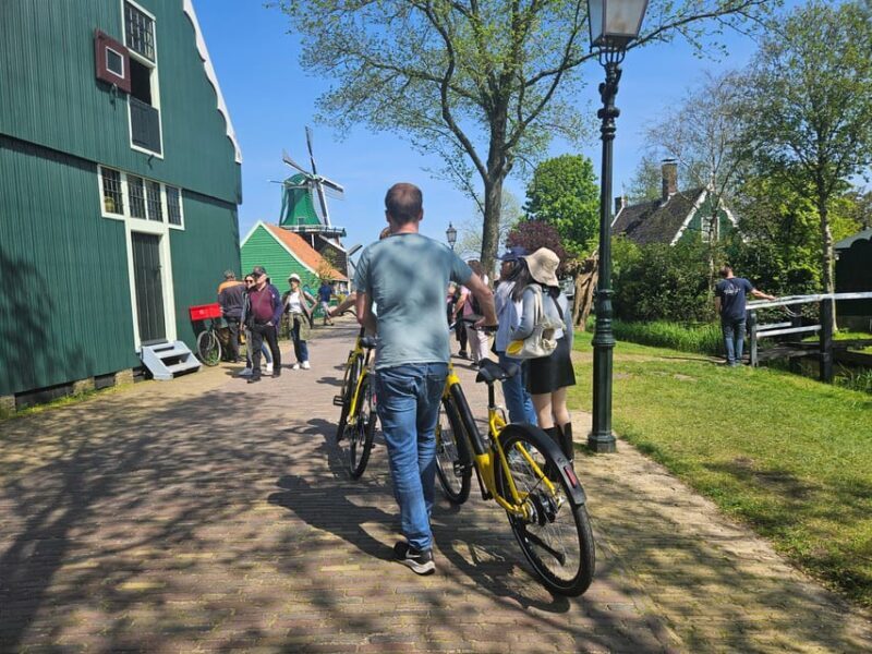 Amsterdam: Zaanse Schans E-Bike Tour with Windmills & Cheese - In Summary