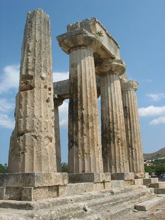Ancient Corinth, Sanctuary of Hera, Blue Lake & Canal from Athens - The Return to Athens