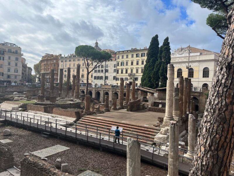 Ancient Rome: Archeological area Largo Argentina - A Closer Look at the Tour Experience