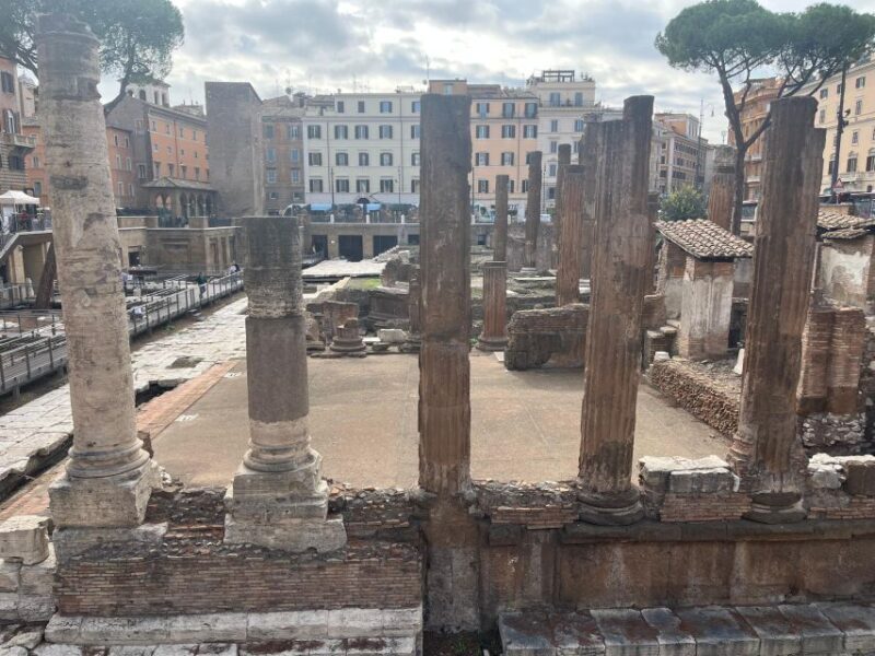 Ancient Rome: Archeological area Largo Argentina - The Sum Up