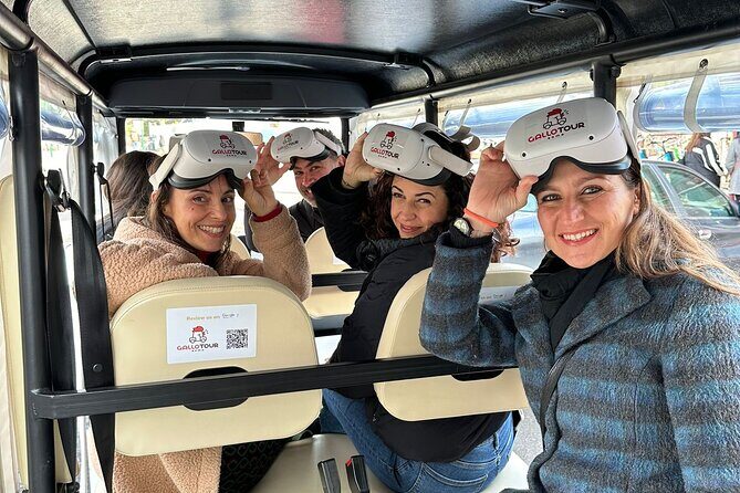 Ancient Rome VR Experience in Golf Car - Key Points